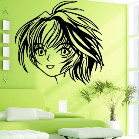 Vinilo decorativo Chico Anime