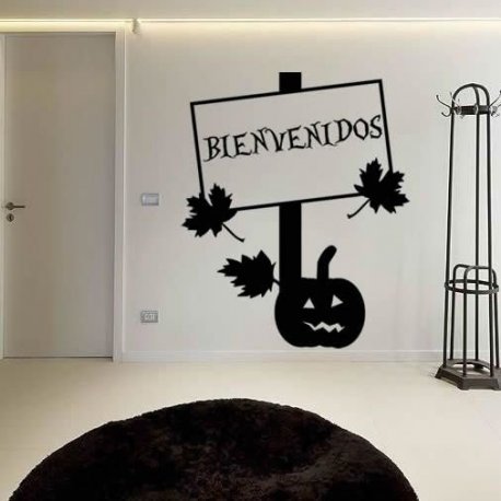 Vinilo decorativo Bienvenidos a Halloween