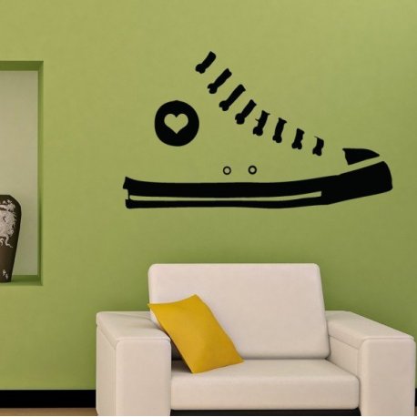 Vinilo decorativo Zapatillas Converse Juveniles