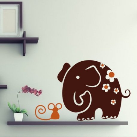 Vinilo decorativo Mi Amigo el Ratón